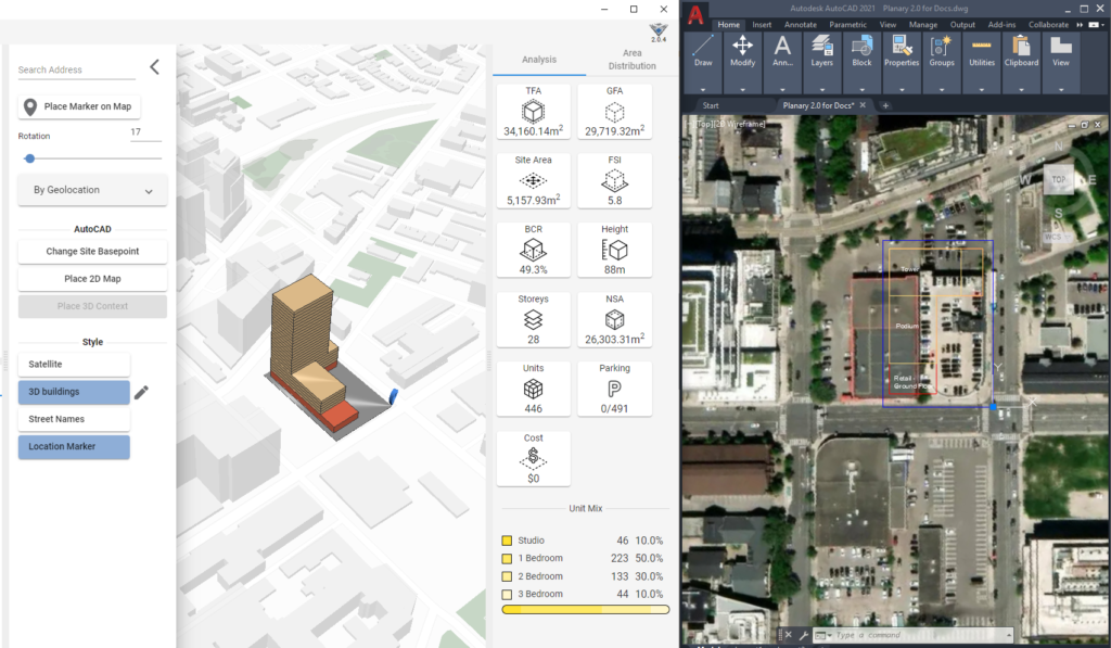 3D World Map - Agile Form - Software for architects