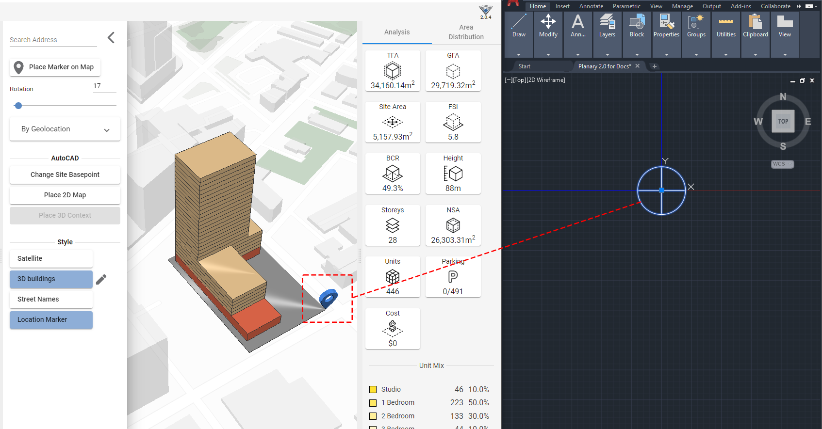 3D World Map - Agile Form - Software for architects