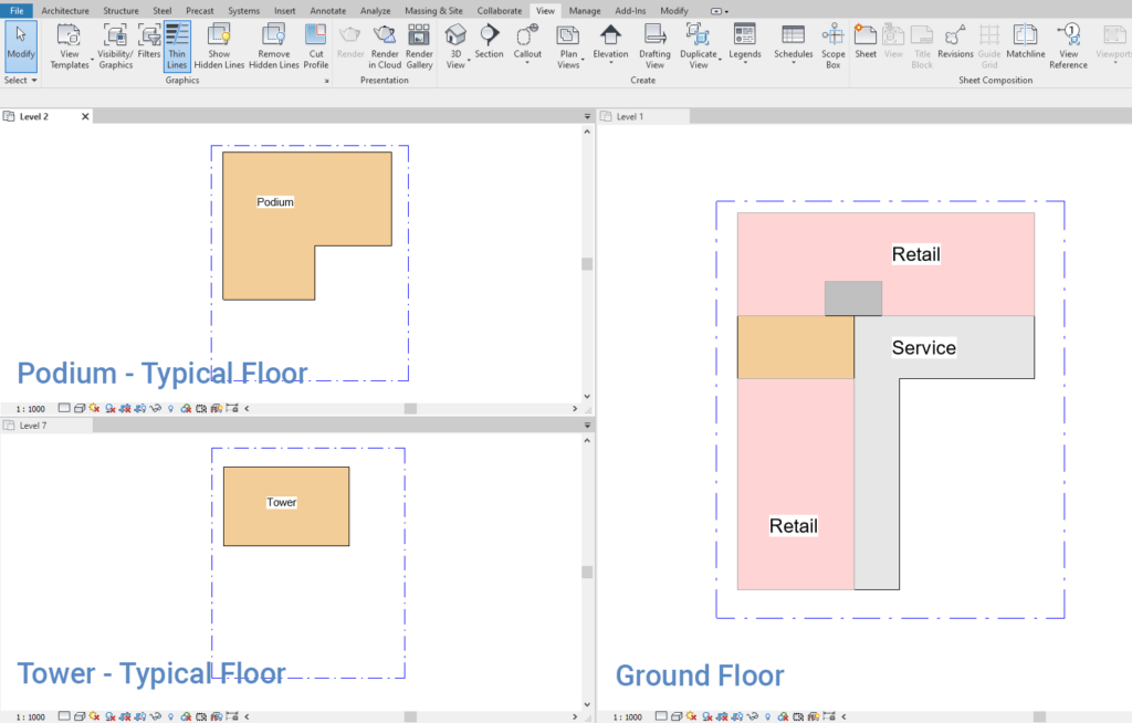 Multi-View Plans - Agile Form - Software for architects