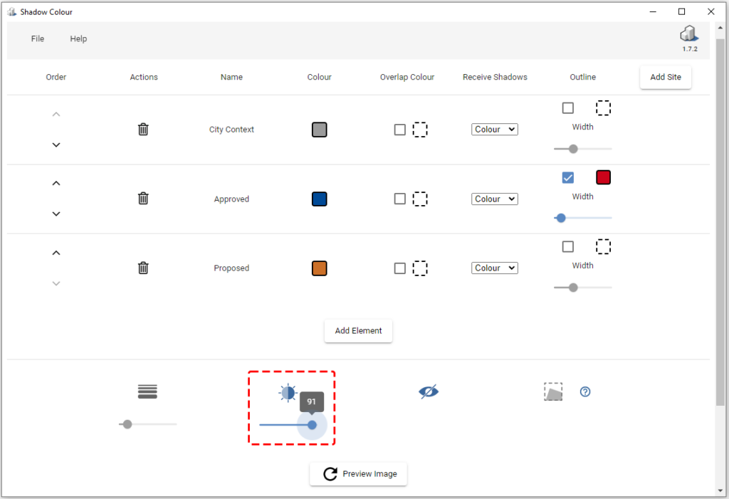 Conduct a Shadow Study - Agile Form - Software for architects